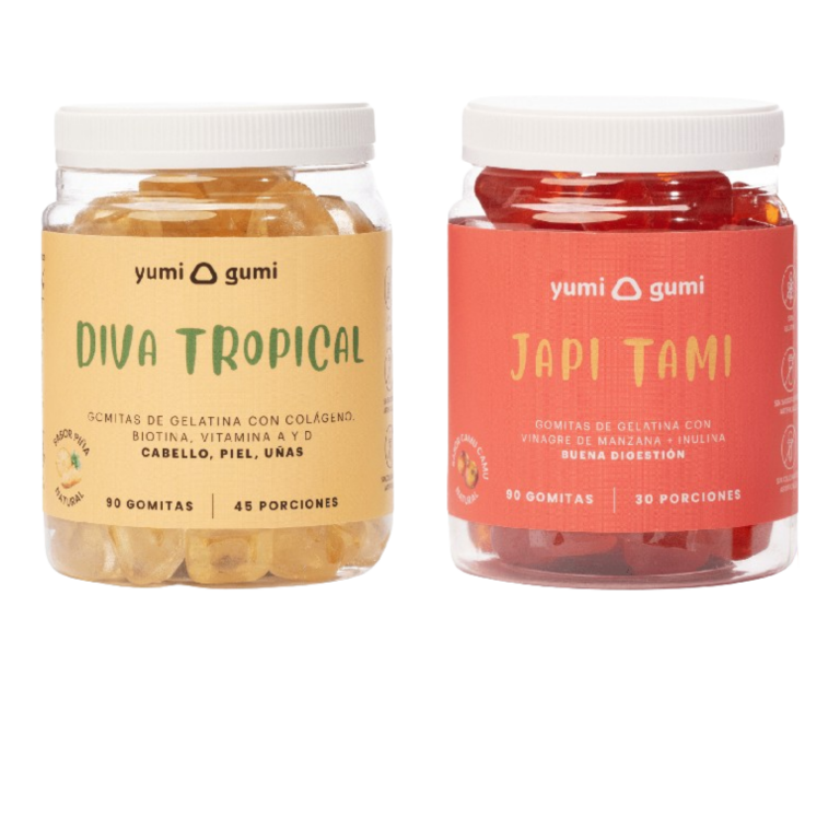 Pack Diva Tropical + Japi Tami Gomitas Yumi Gumi 90 Und – Lunitec Store
